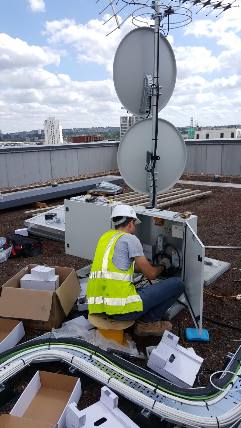 IRS System (Aerial & Satellite) - Coax Or Fibre Optic | FDE Security Ltd